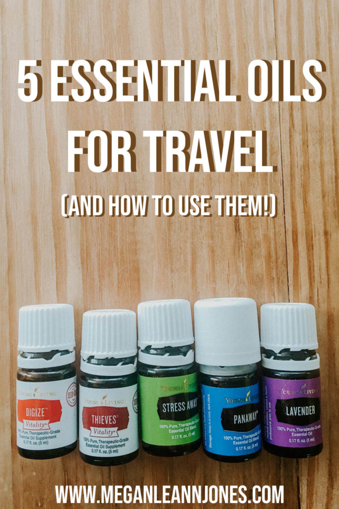 5 Essential Oils for Travel